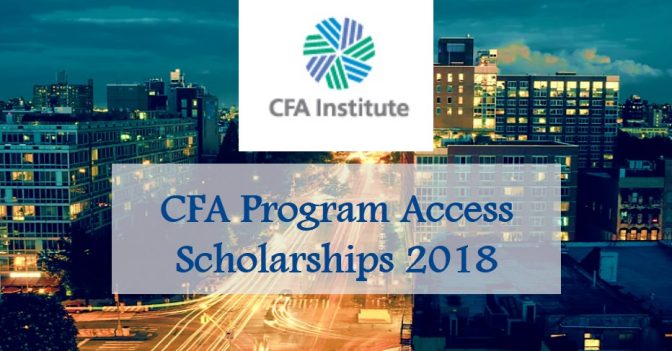 CFA Program Access Scholarships 2018 - Youth Opportunities
