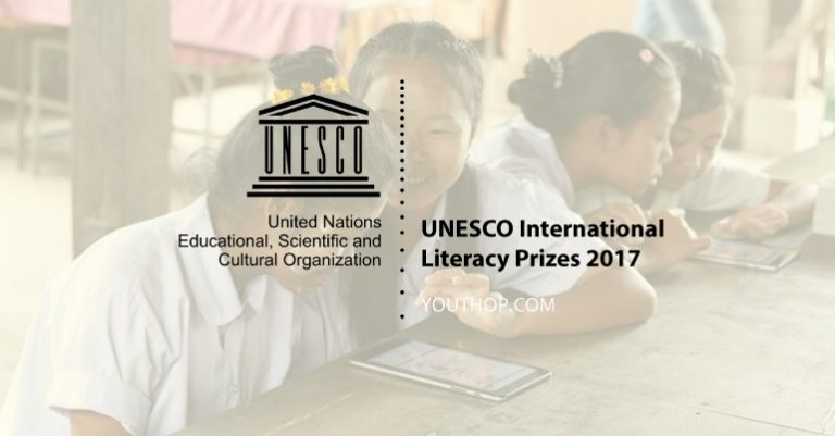 UNESCO International Literacy Prizes 2017 - Youth Opportunities