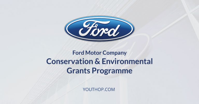 Ford Motor Conservation and Environmental Grants Programme - Youth ...