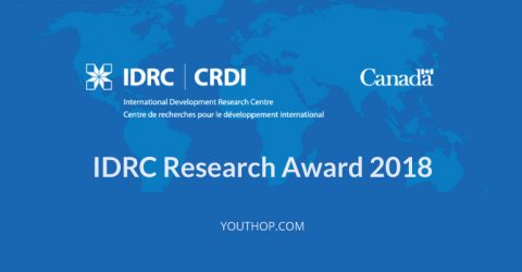 IDRC Research Award 2018 in Canada - Youth Opportunities