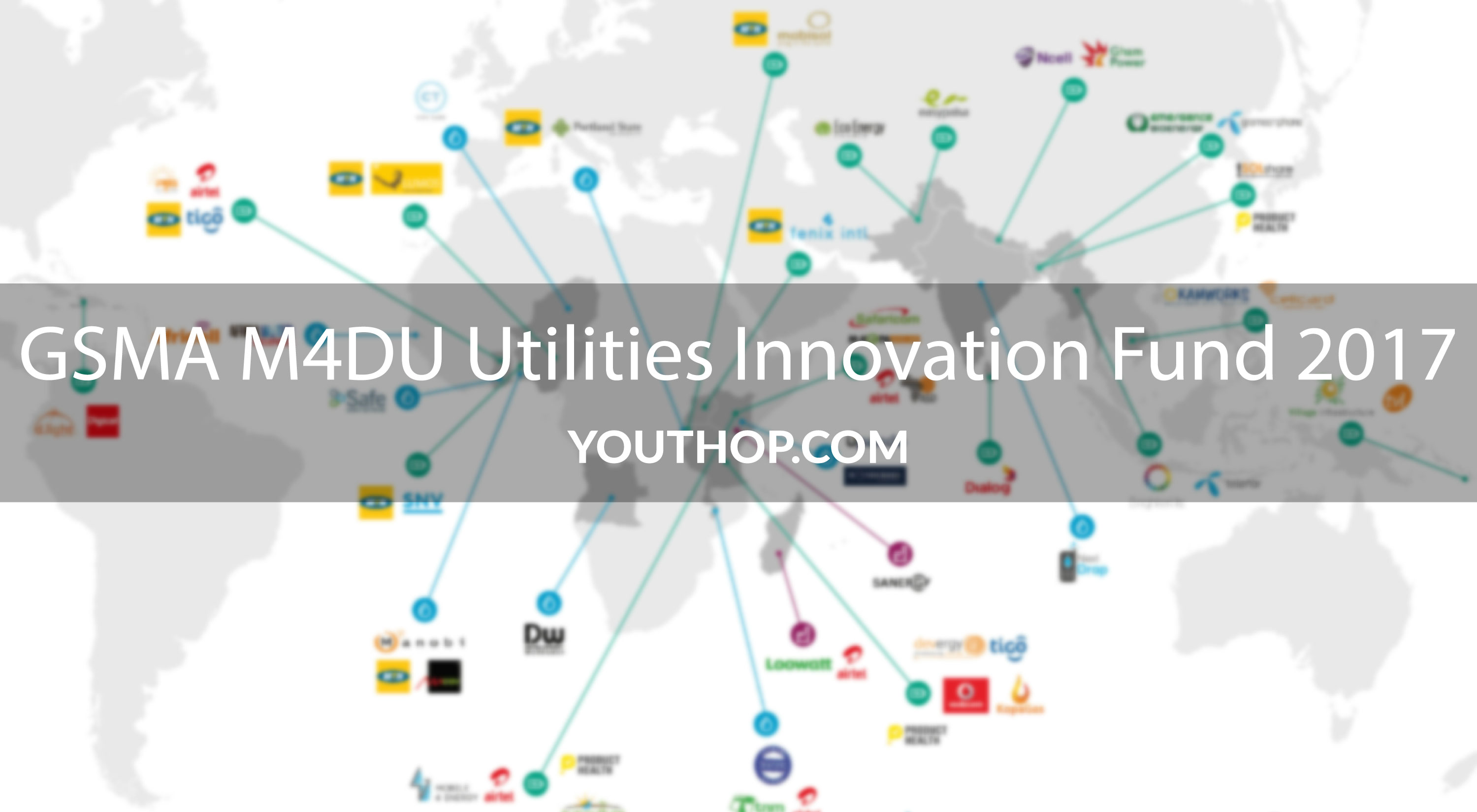 GSMA M4DU Utilities Innovation Fund 2017 - Youth Opportunities
