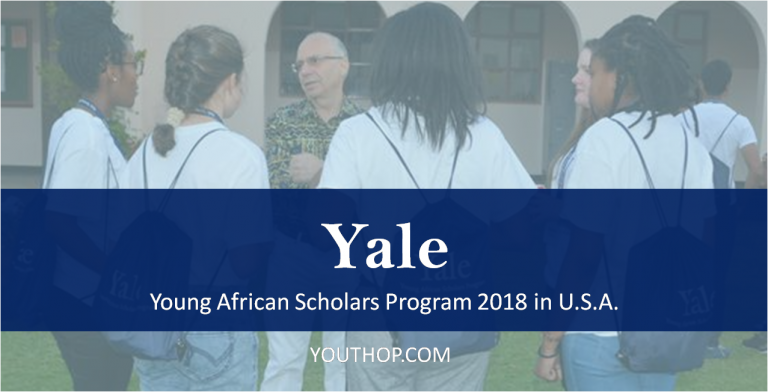 Yale Young African Scholars Program 2018 in U.S.A. - Youth Opportunities
