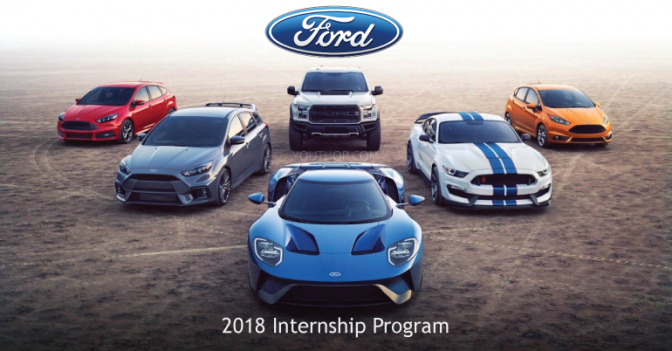 2018 Ford Internship Program in USA - Youth Opportunities