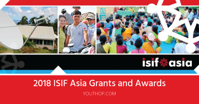 2018 ISIF Asia Grants and Awards - Youth Opportunities
