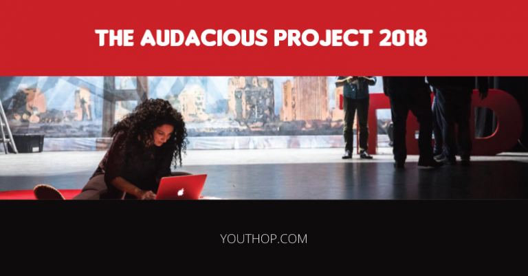 The Audacious Project 2018 by TED - Youth Opportunities