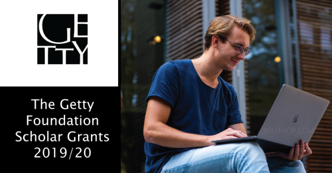 Getty Research Institute Scholar Grants 2019/20 in USA