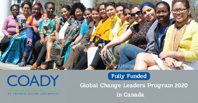 Global Change Leaders Program 2020 in Canada- Apply Now
