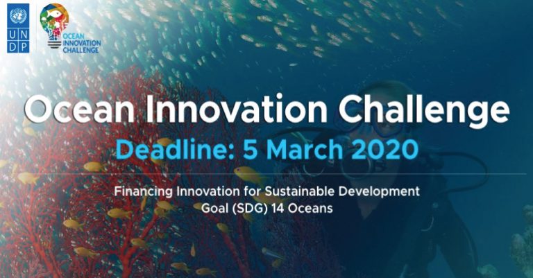 (Grant upto 250,000 USD) UNDP Ocean Innovation Challenge 2020