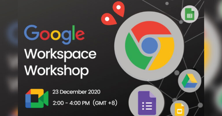 Join Online Workshop - Google Workspace Workshop 2020