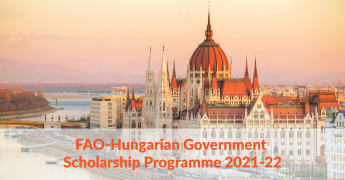 Call for Applications: FAO-Hungarian Government Scholarship Programme ...