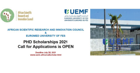 Asric in Partnership with UEMF Calling For Scholarship Scheme 2021 ...