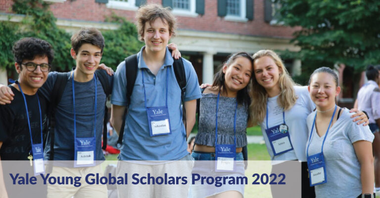 The Yale Young Global Scholars Program 2022
