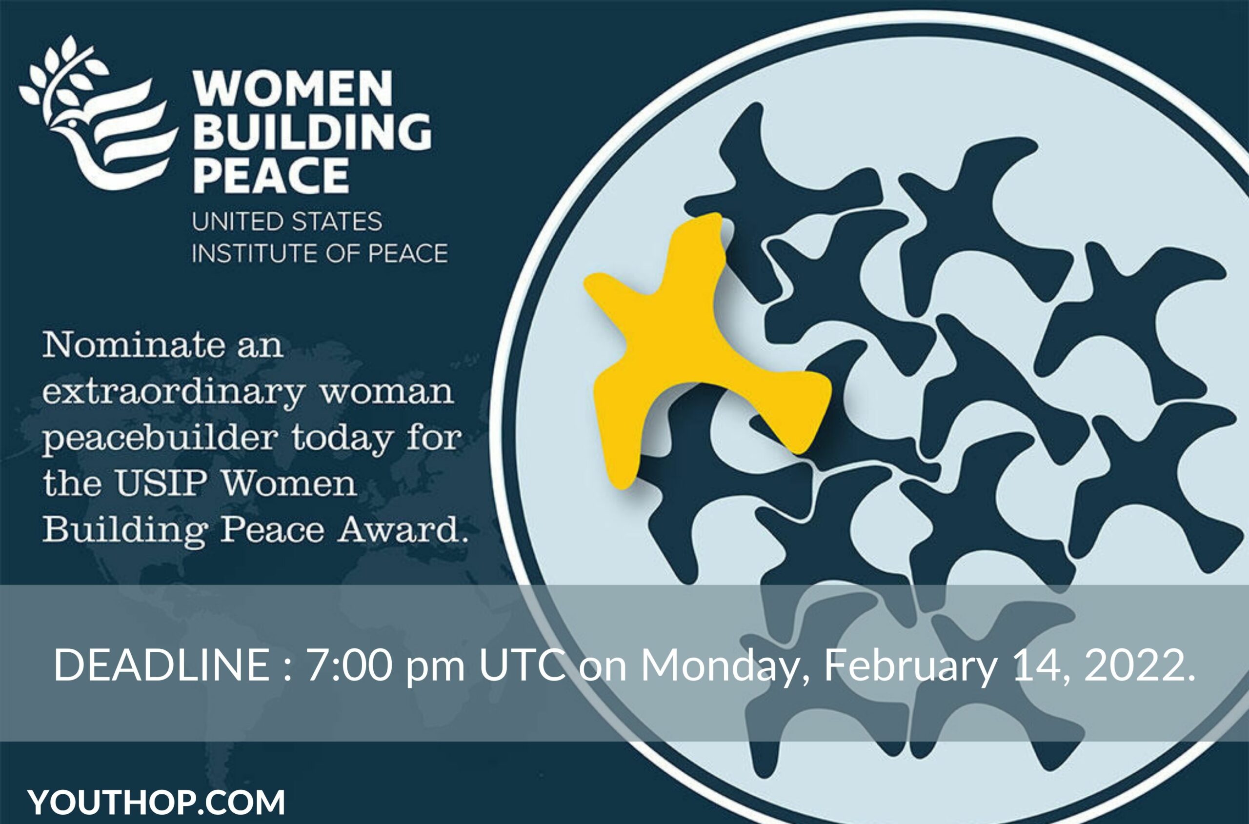 Women Building Peace Award 2022 - Youth Opportunities