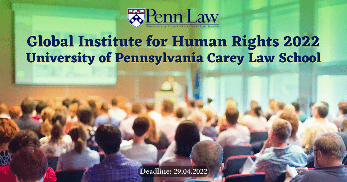 Global Institute for Human Rights 2022 - University of Pennsylvania ...