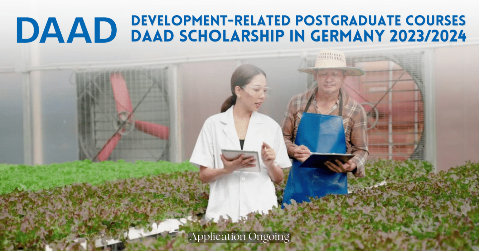 Development-Related Postgraduate Courses: DAAD Scholarship in Germany ...