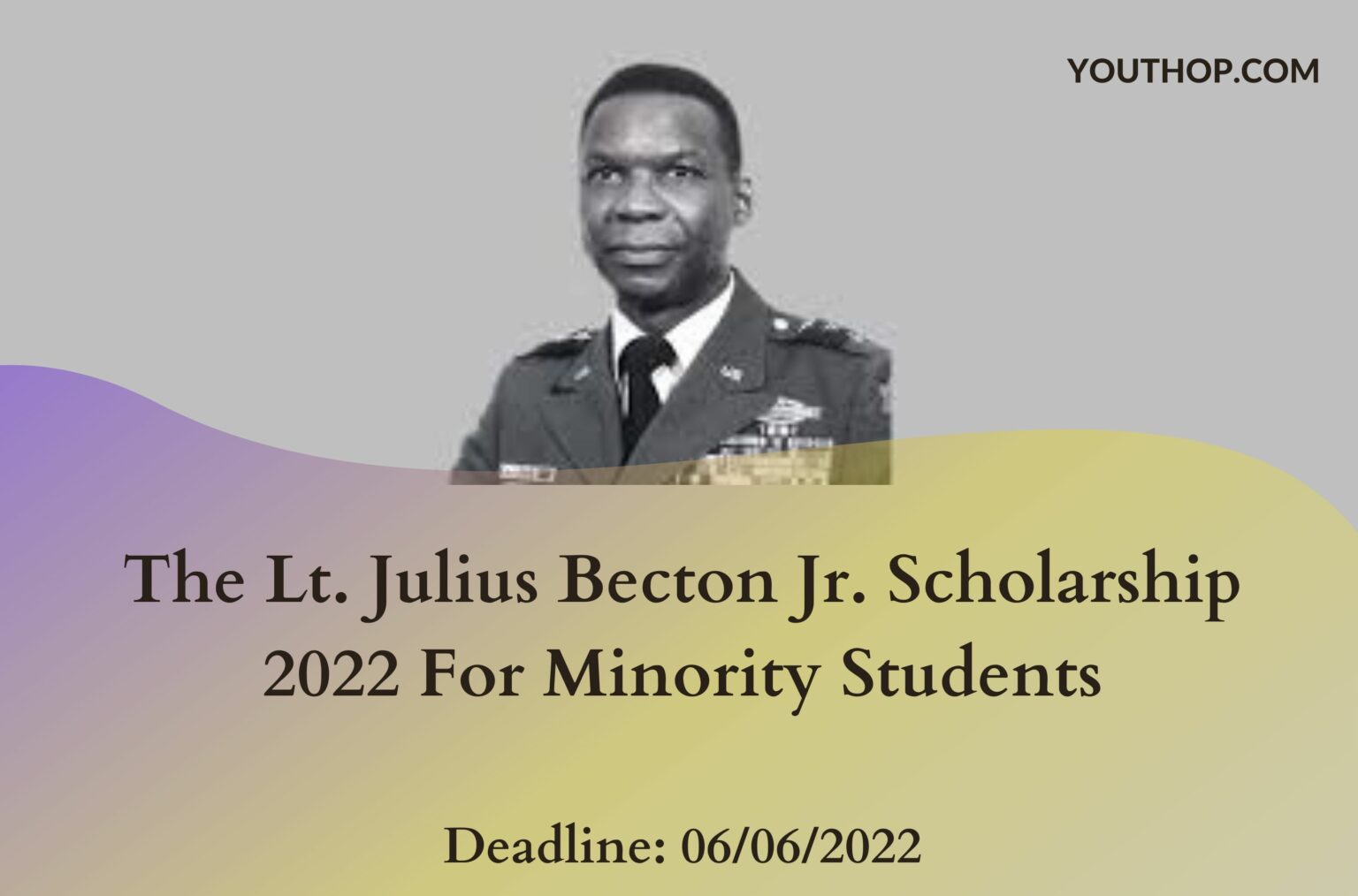 The Lt. Julius Becton Jr. Scholarship 2022 For Minority Students ...