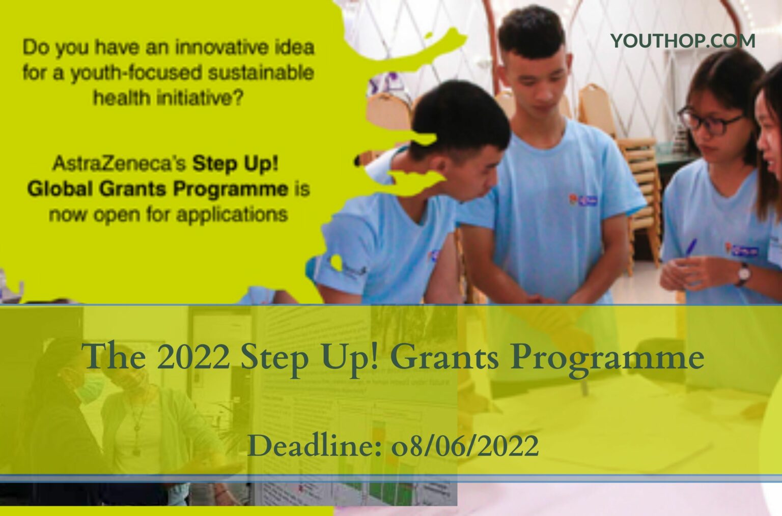 The 2022 Step Up! Grants Programme - Youth Opportunities