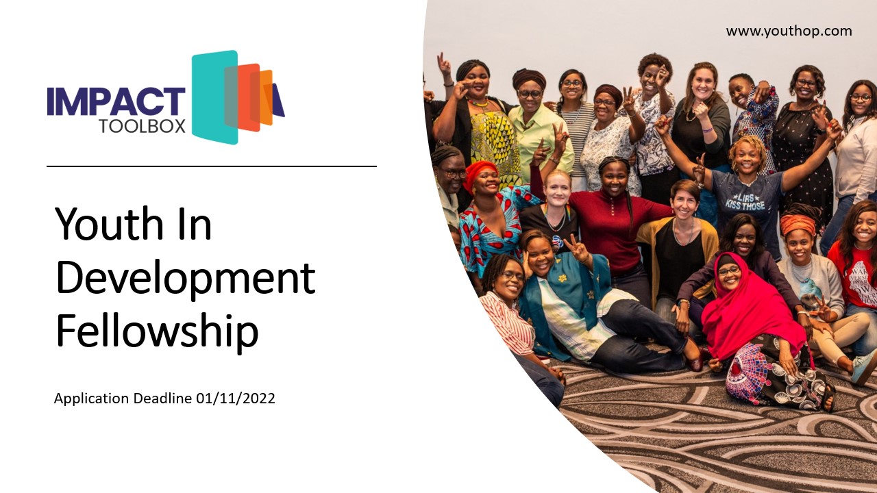 Youth In Development Fellowship - Youth Opportunities