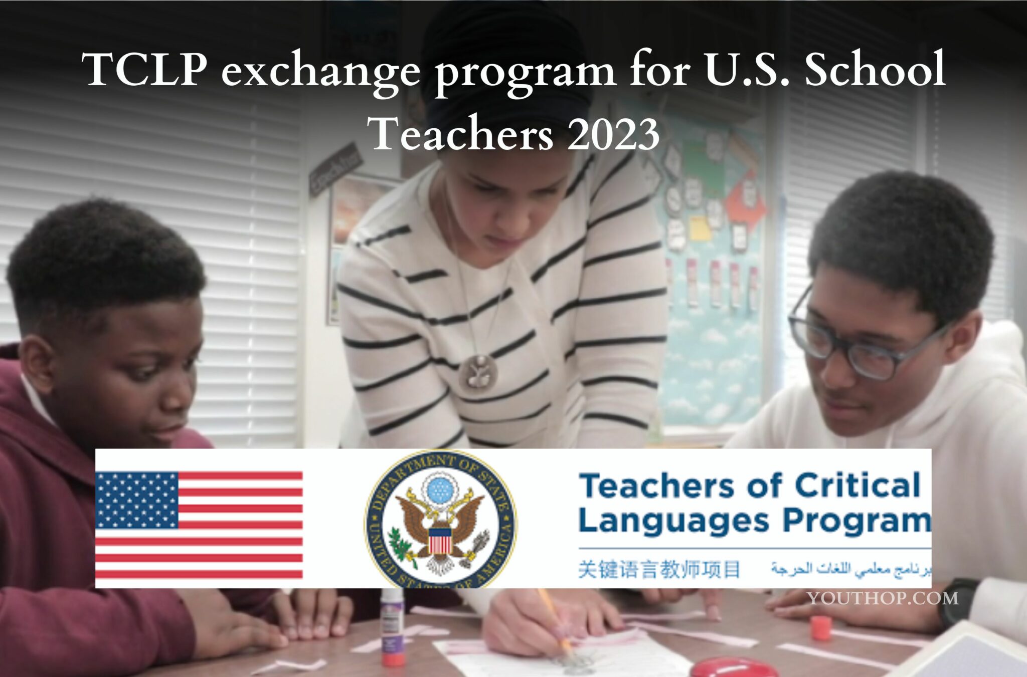 TCLP exchange program for U.S. School Teachers 2023 - Youth Opportunities