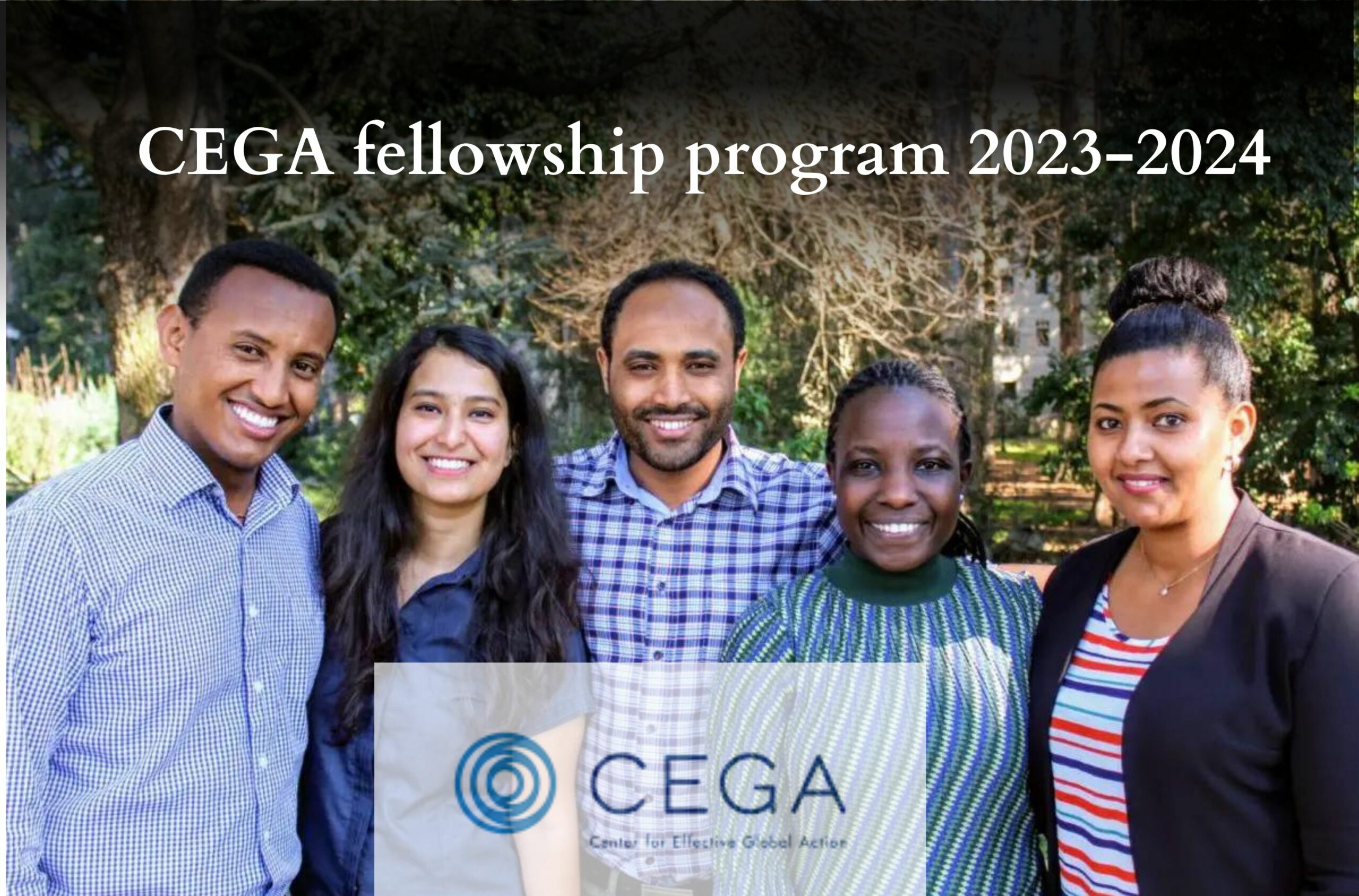 CEGA fellowship program 2023-2024 - Youth Opportunities