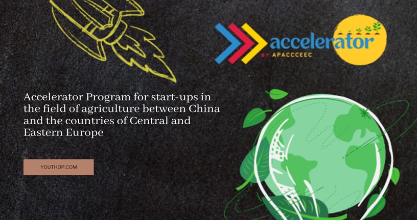 Accelerator Program for Agricultural Start-ups 2023 - Youth Opportunities