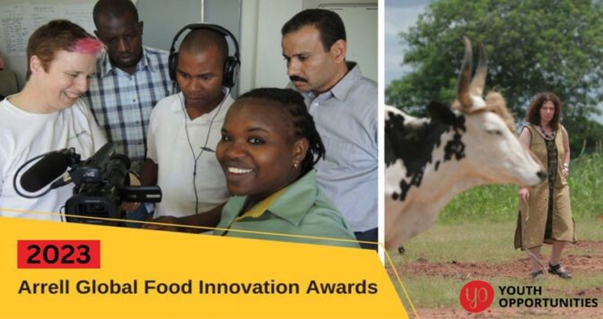 Arrell Global Food Innovation Awards 2023 - Youth Opportunities