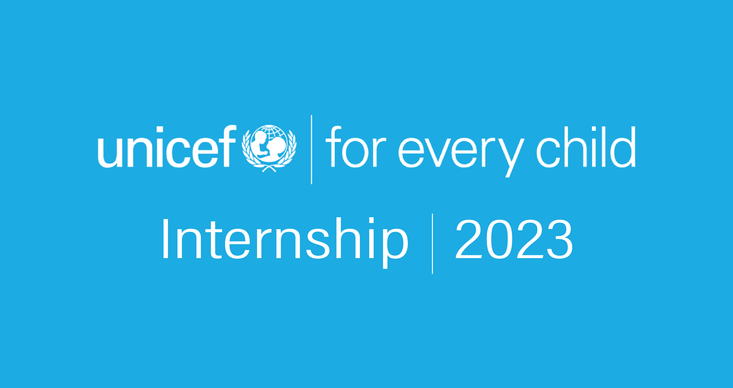 UNICEF ROSA Internship 2023 - Youth Opportunities UNICEF ROSA Internship 2023 - Youth Opportunities