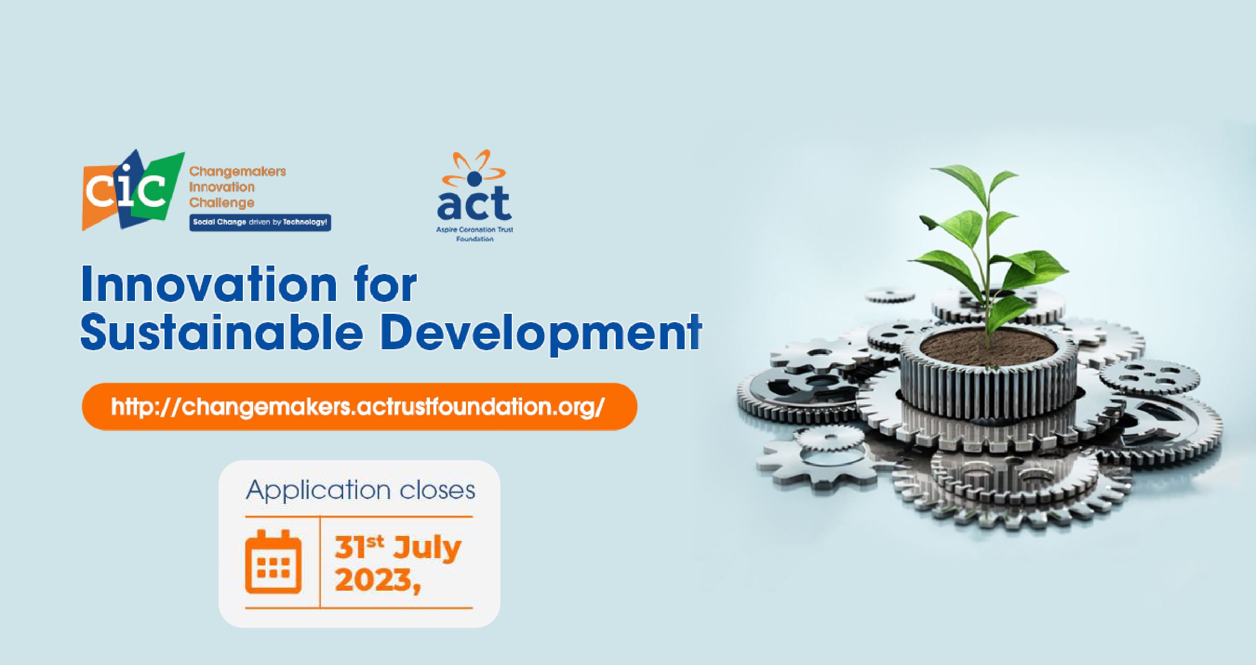 ACT Foundation Changemakers Innovation Challenge 2023 - Youth Opportunities