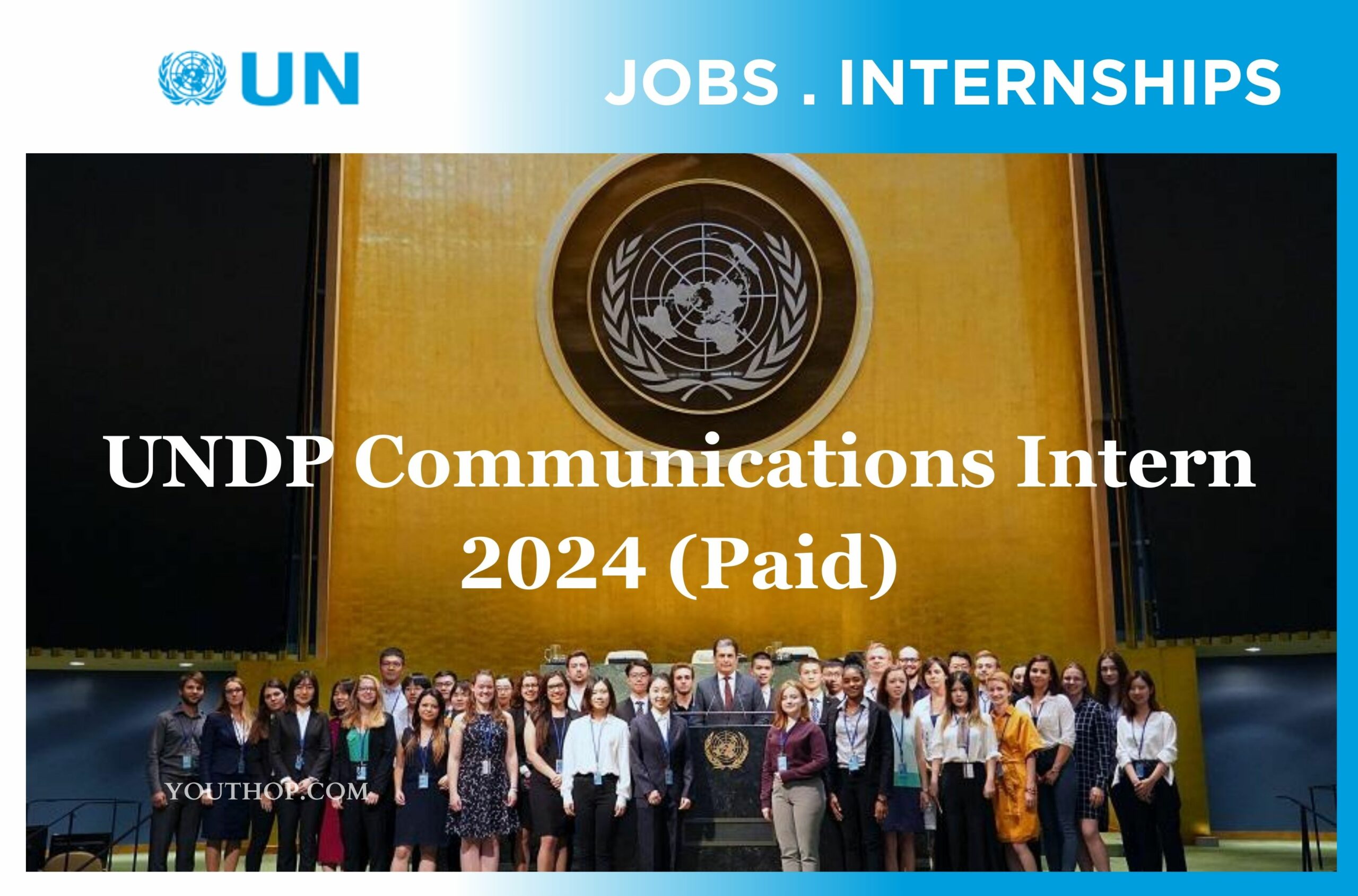 UNDP Communications Intern 2024 (Paid)