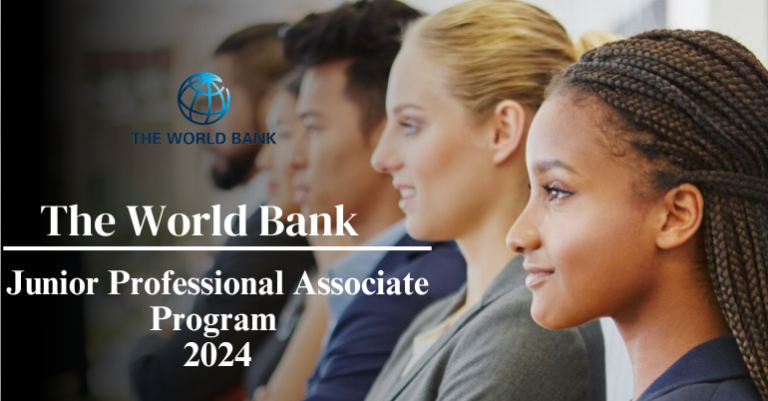 The World Bank Junior Professional Associate Program 2024