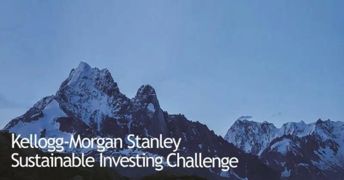 Kellogg-Morgan Stanley Sustainable Investing Challenge 2024