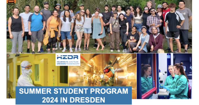 Summer Student Program at HZDR 2024