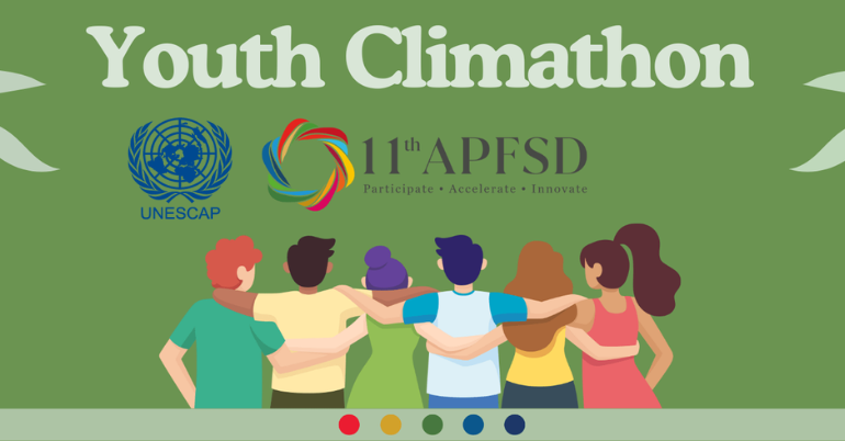 UNESCAP Youth Climathon 2024 Youth Opportunities