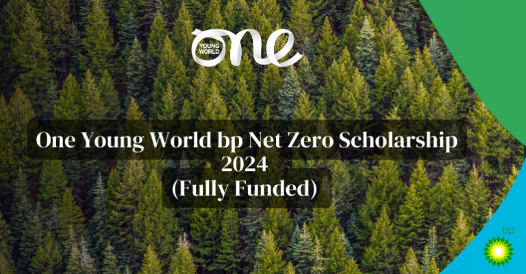 One Young World bp Net Zero Scholarship 2024