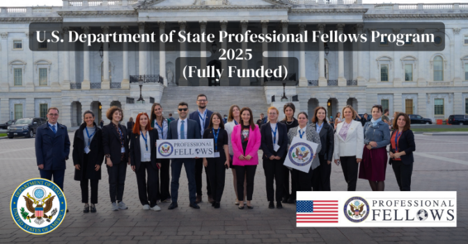 U.S. Department of State Professional Fellows Program 2025