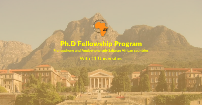 AERC's African PhD Fellowship Program 2024