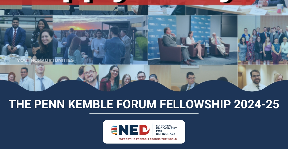 The Penn Kemble Forum Fellowship Program (2024-2025)