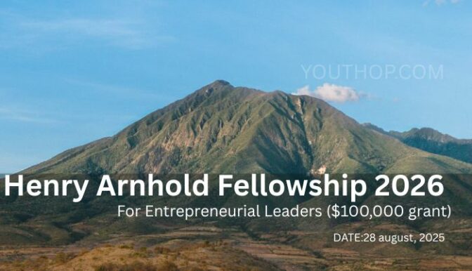 Henry Arnhold Fellowship 2026