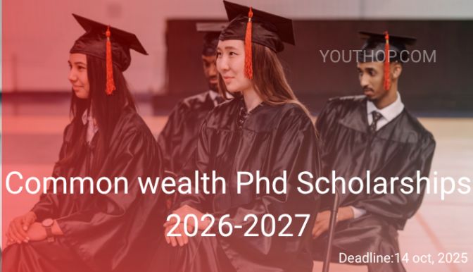 Common wealth Phd Scholarships 2026-2027