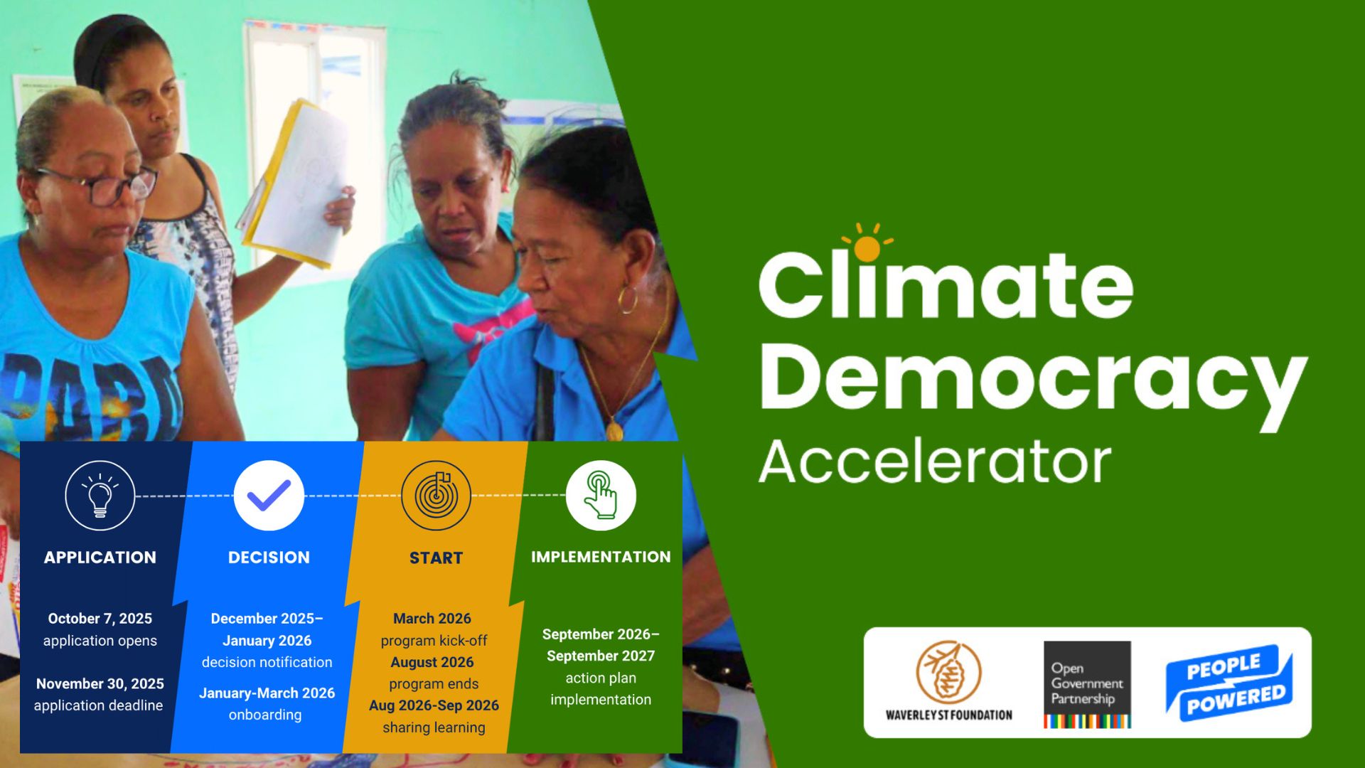 The Climate Democracy Accelerator 2026
