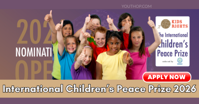 International Children’s Peace Prize 2026