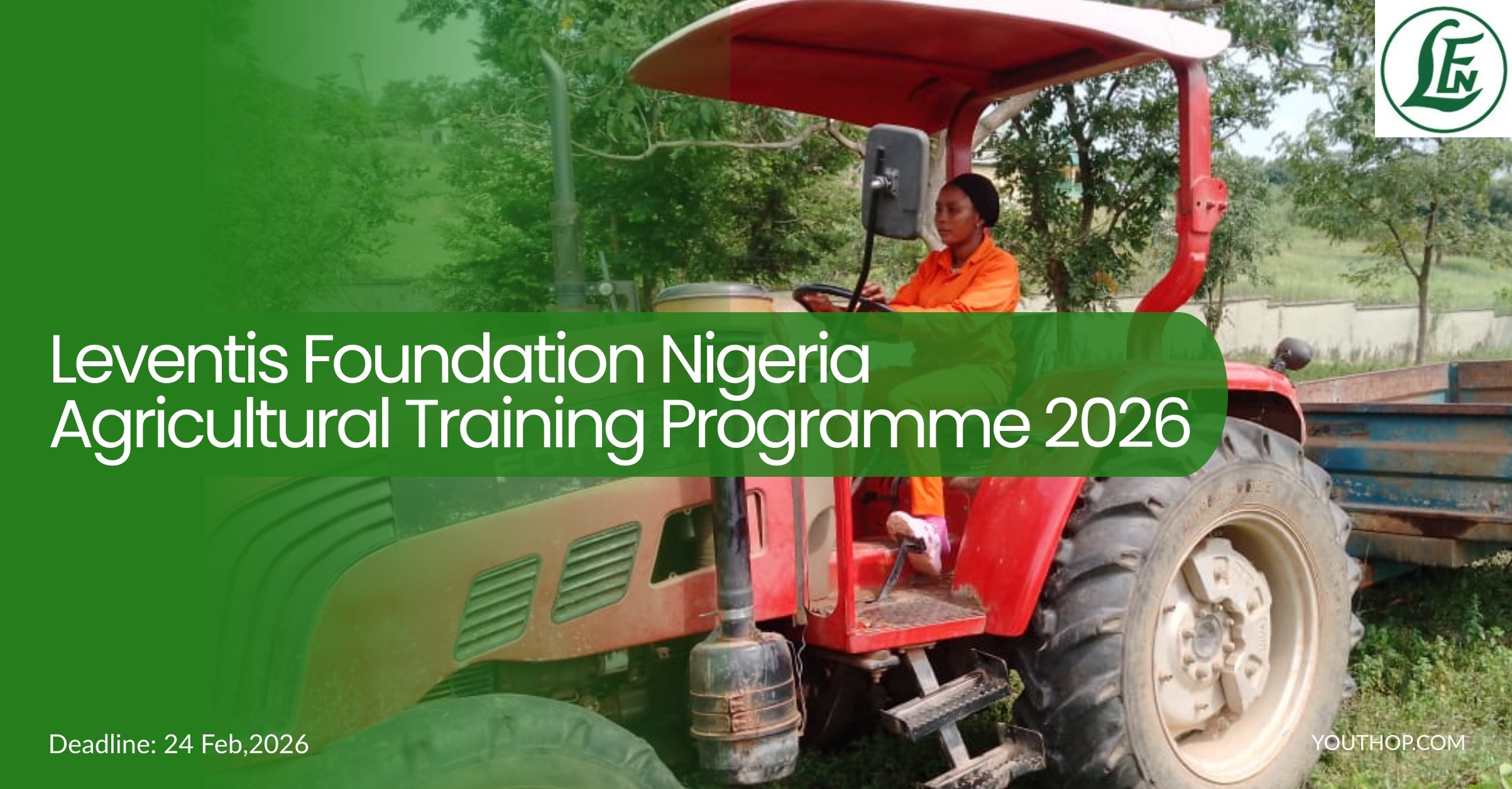Leventis Foundation Nigeria Agricultural Training Programme 2026