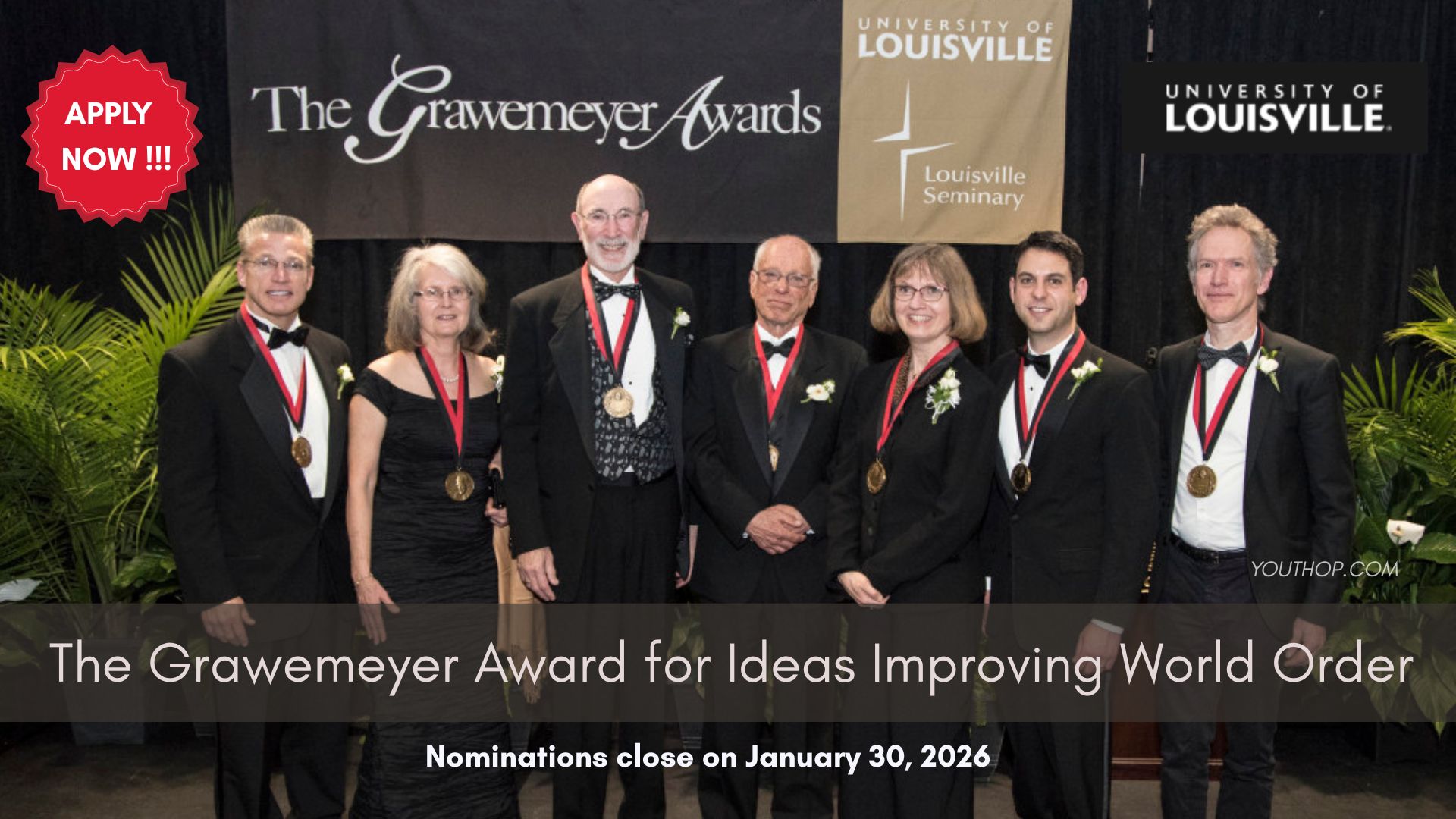 The University of Louisville Grawemeyer World Order Award 2027