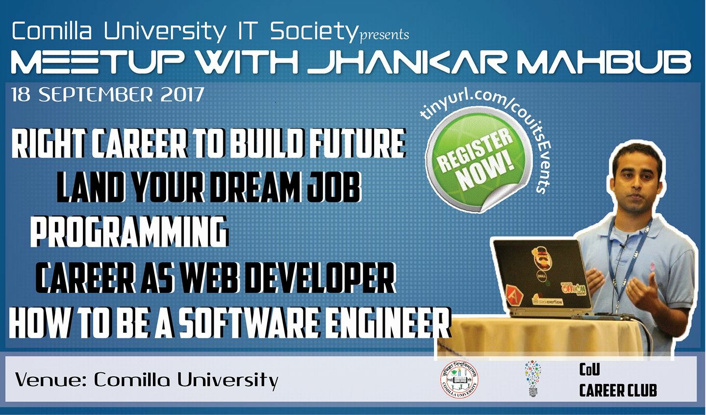 Meetup With Jhankar Mahbub in Comilla - Bangladesh