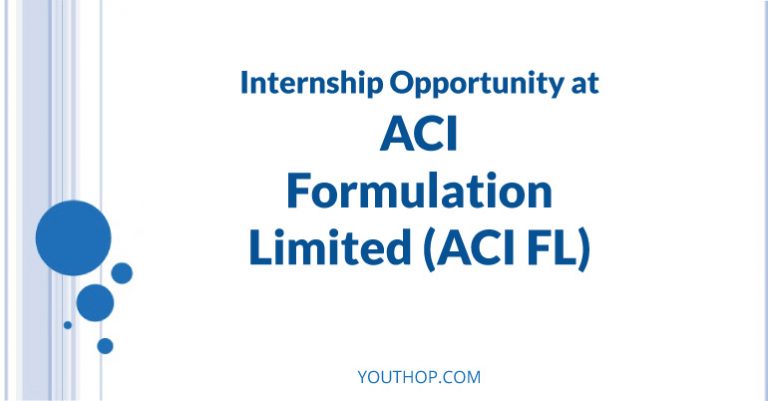 Internship Opportunity 2017 at ACI Formulation Limited (ACI FL ...