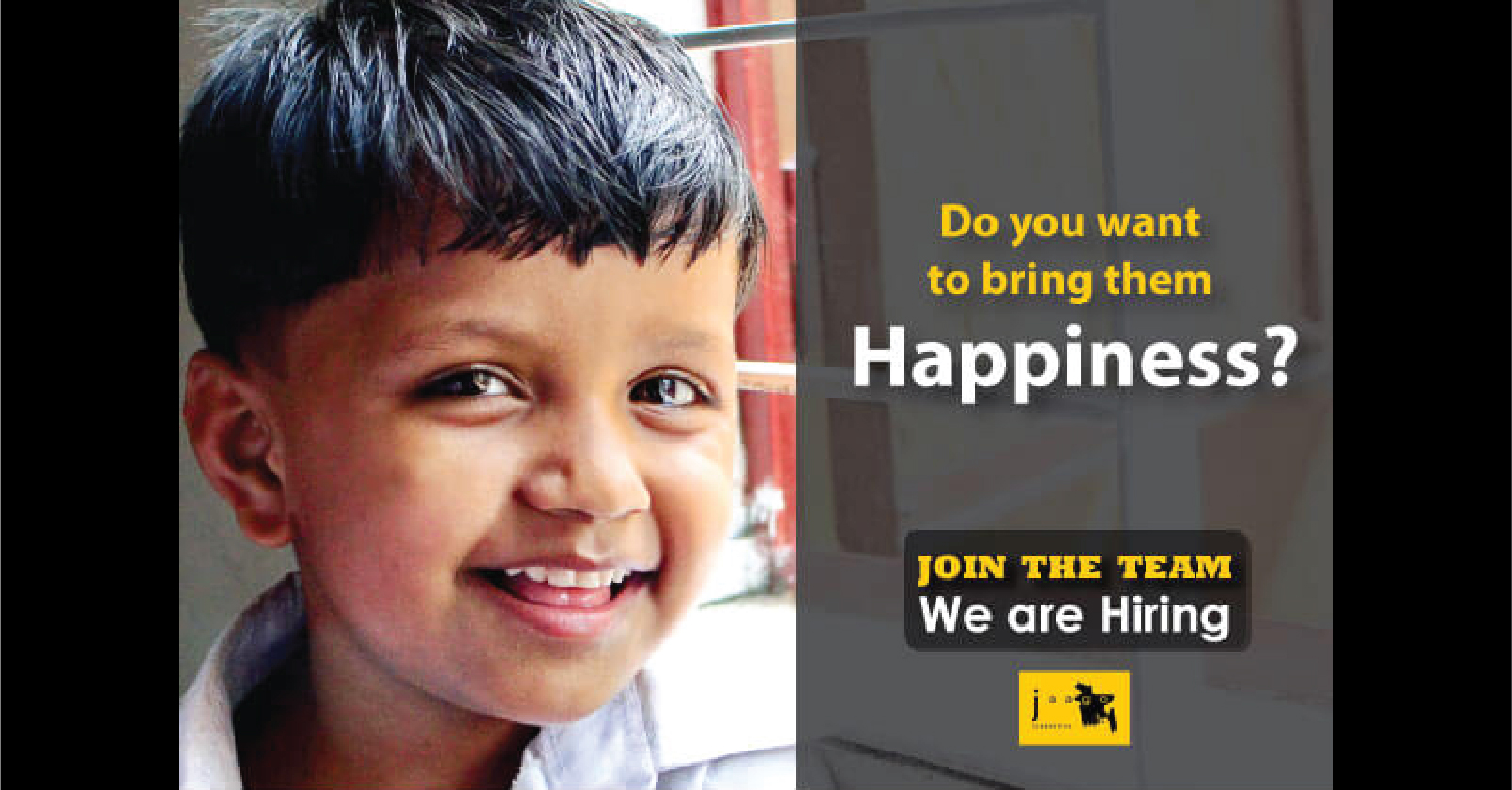Vacancy at JAAGO Foundation, Dhaka 2018 - Bangladesh