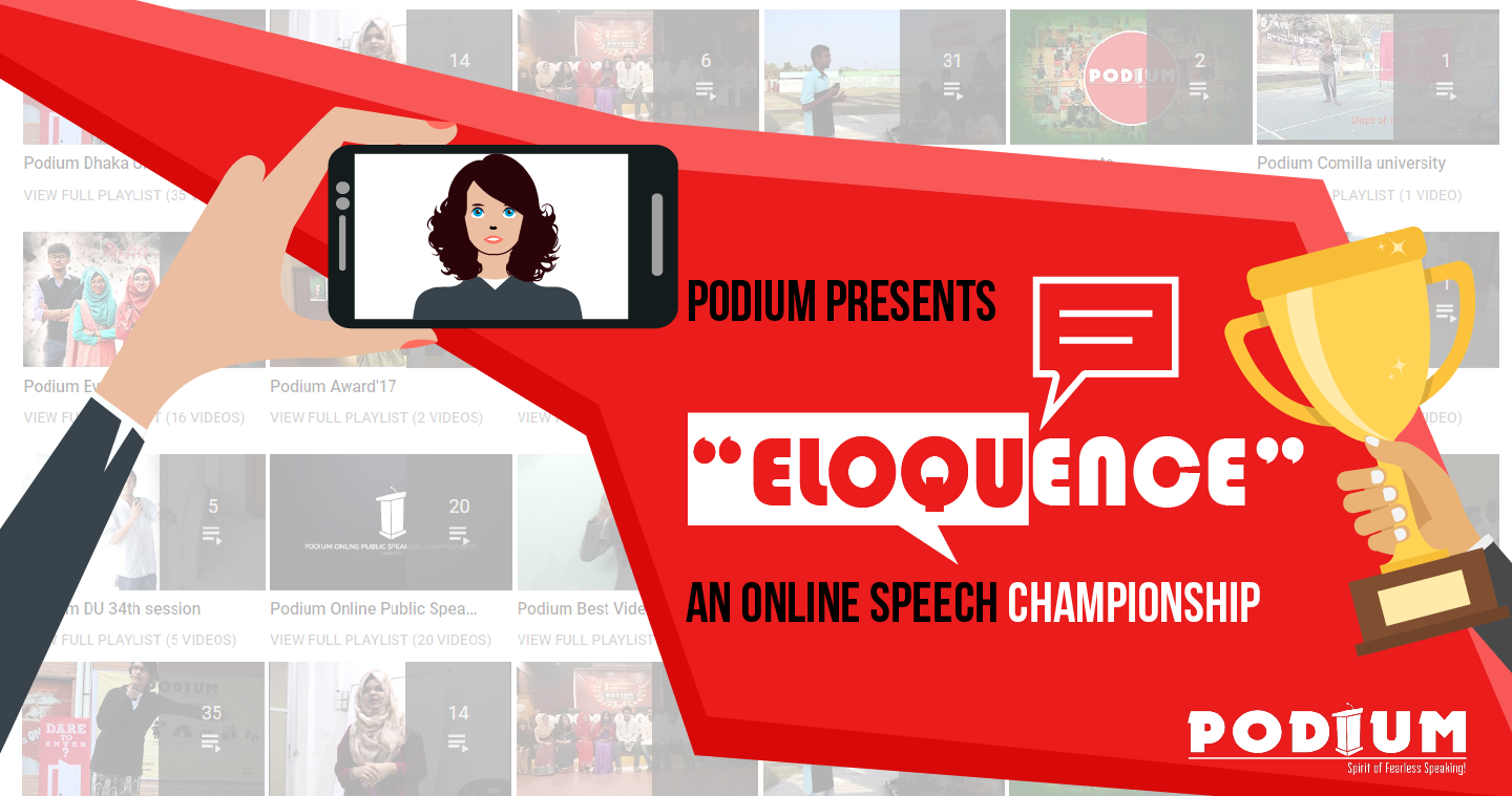 Participate in ELOQUENCE: An Online Speech Championship