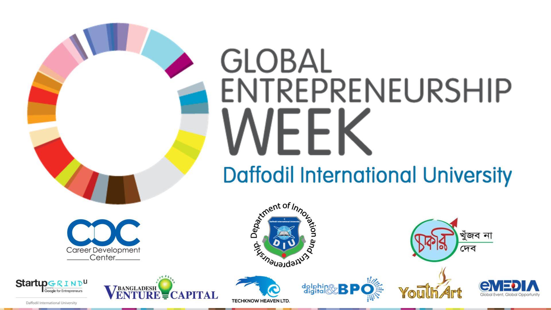 Global Entrepreneurship Week 2018 at Daffodil Int'l University