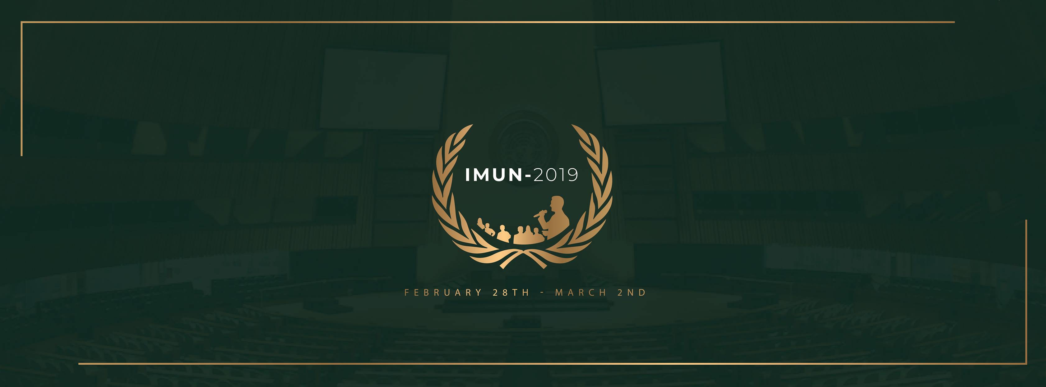 Participate in IMUN - learn about diplomacy and international relations