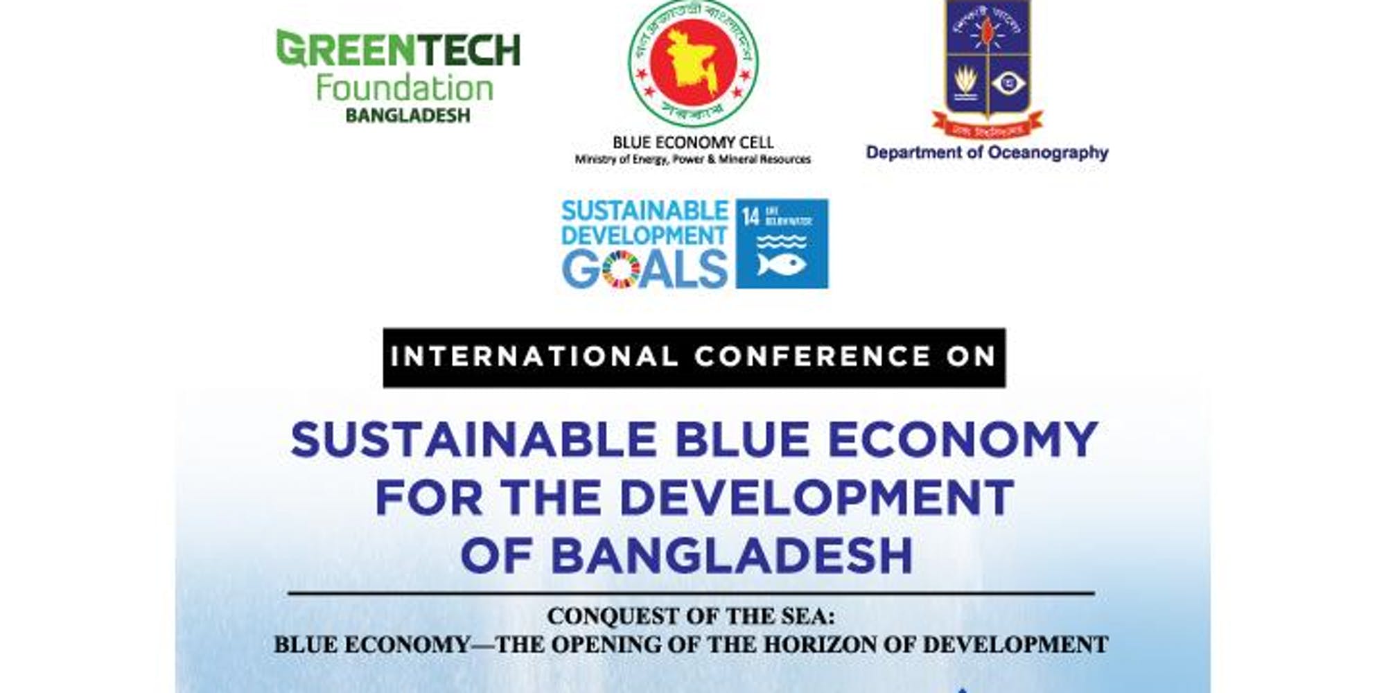 International Conference on "Blue Economy for Sustainable Development"
